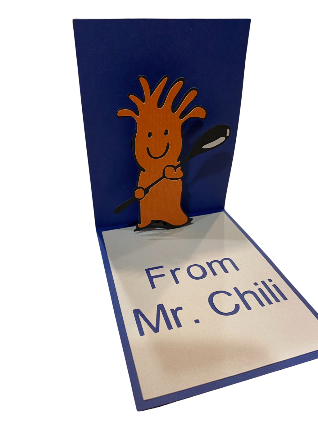 Mr. Chili 3D Birthday Card Cricut Cutout - Brian Prom Blog