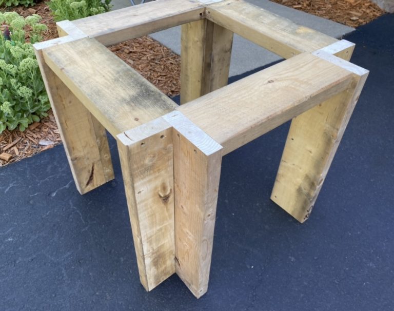 DIY Square Kids Picnic Table Project Plan - Brian Prom Blog